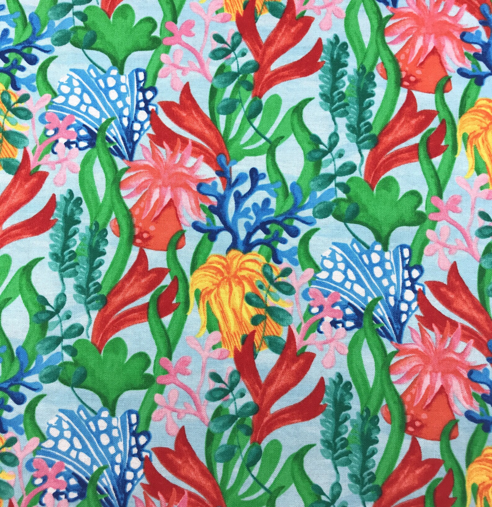 Coral Reef Pocket Square, Burnt Orange Pocket Square, Ocean Pocket ...