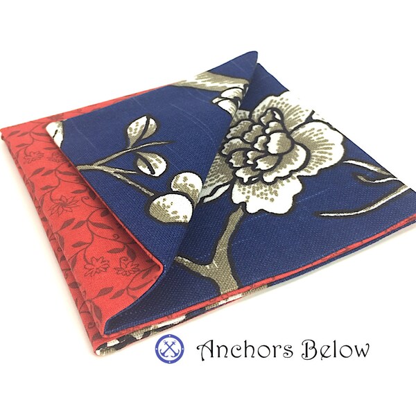 Floral Pocket Square - Etsy