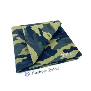 ADD ON Custom Embroidery Pocket Square - Embroidered Pocket Square ...