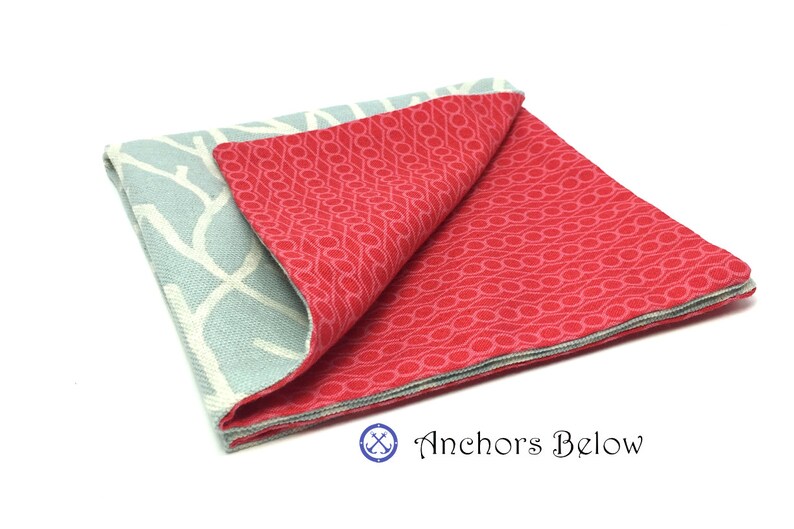 Baby Blue Pocket Square, Coral Pocket Square, Pink Pocket Square ...