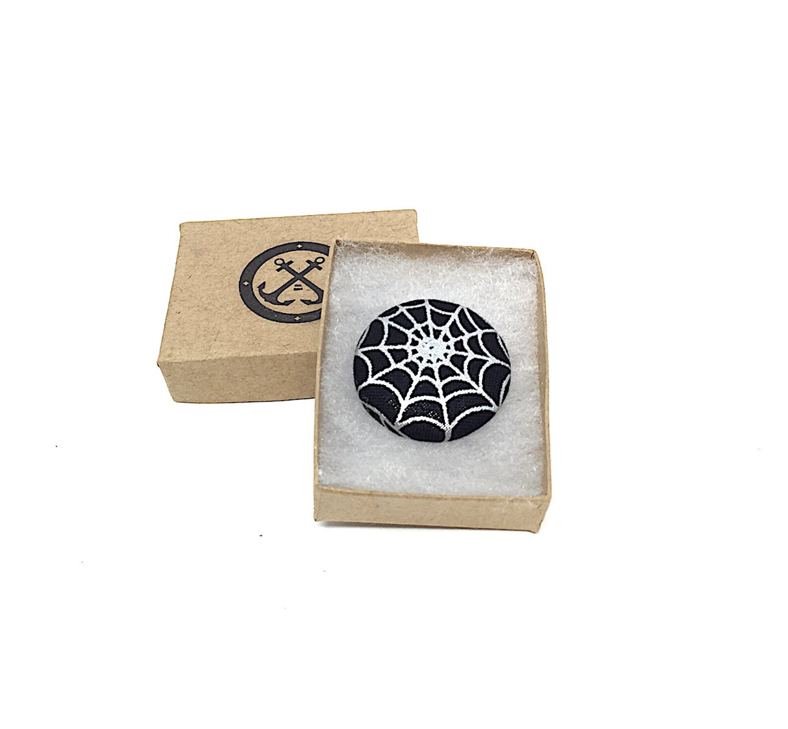 Spider Web Lapel Pin, Halloween Magnetic Lapel Pin, Halloween Pin ...