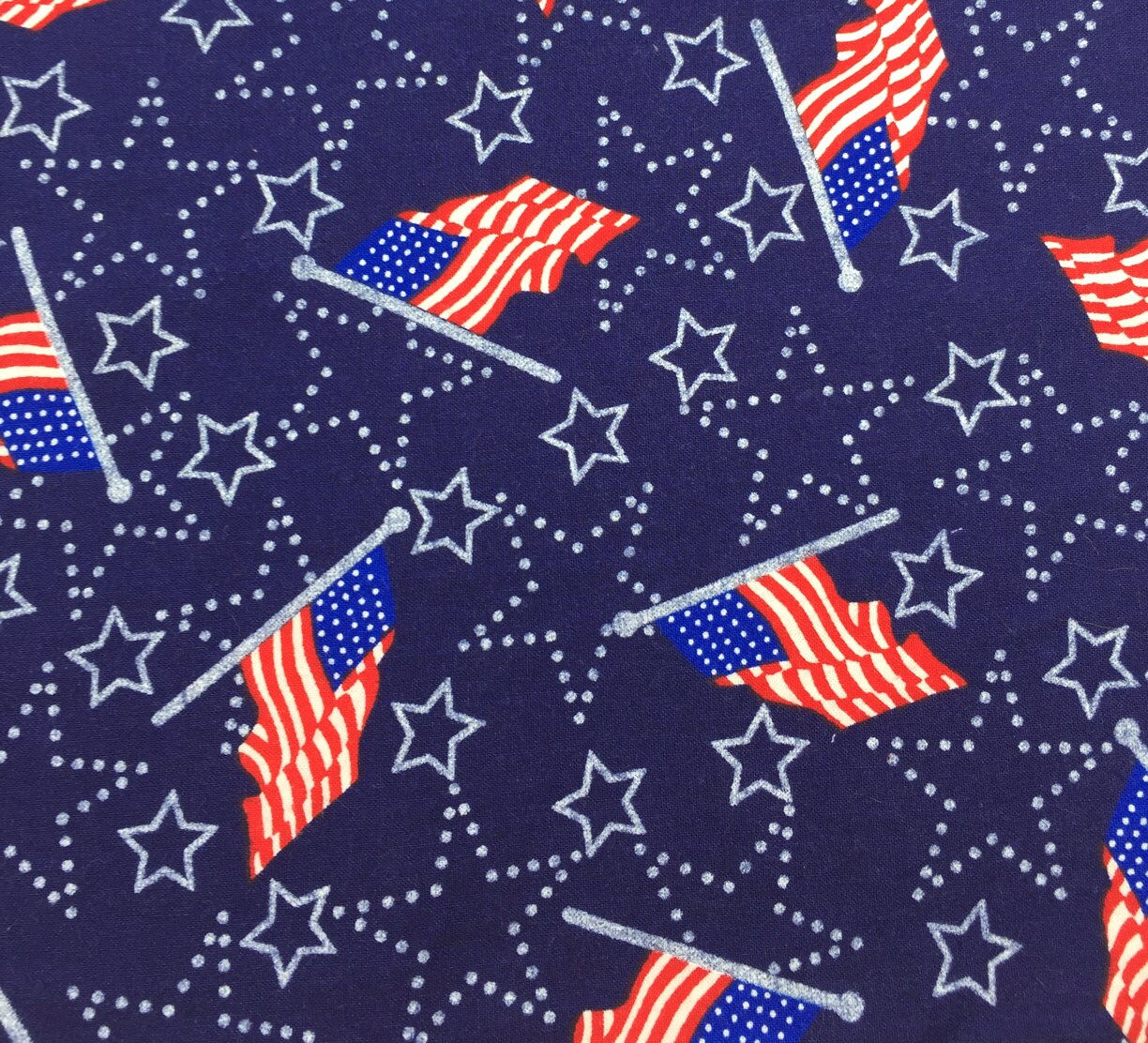 American Flag Pocket Square, USA Pocket Square, Red White and Blue Star ...