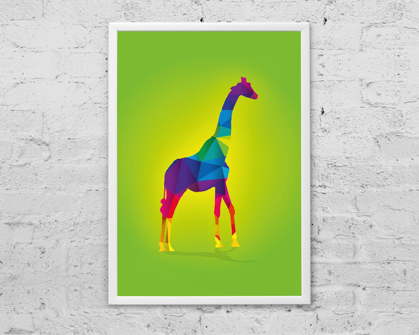 Full Collection geometric Animals Collection Art Print 4 - Etsy