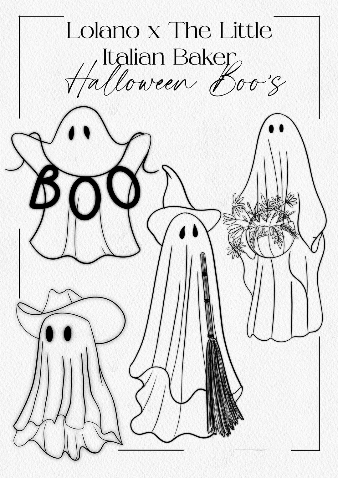 Ghost Cookie Cutter Collection Etsy