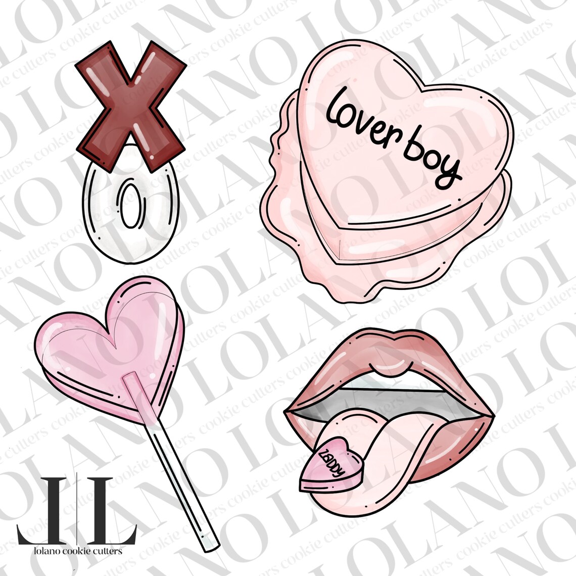 Comic Valentines Day Cutter Cutters - Etsy