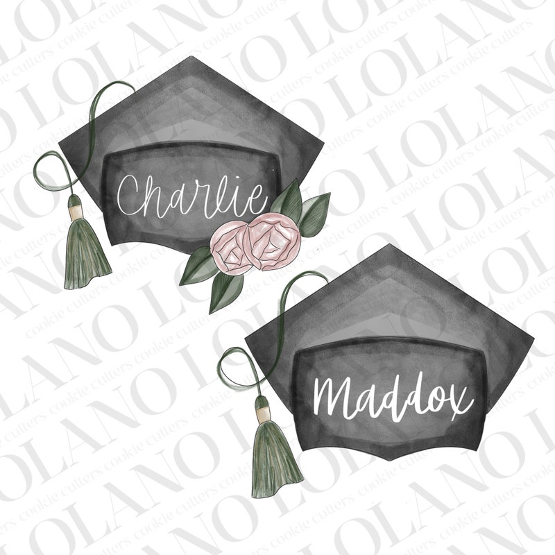 Graduation Cap Cookie - Etsy