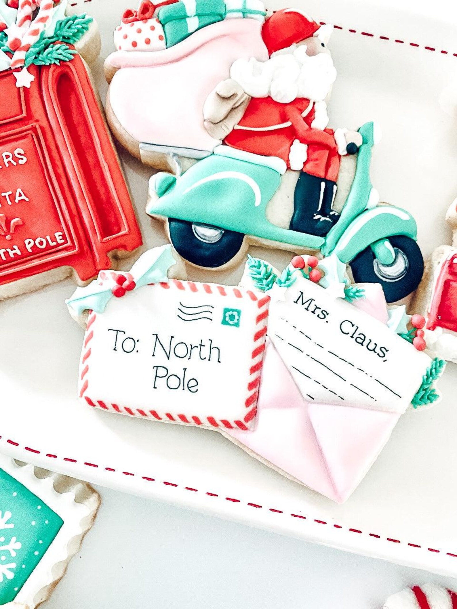 Letters to Santa Cookie Cutters- Be Still Bakery - Etsy Canada
