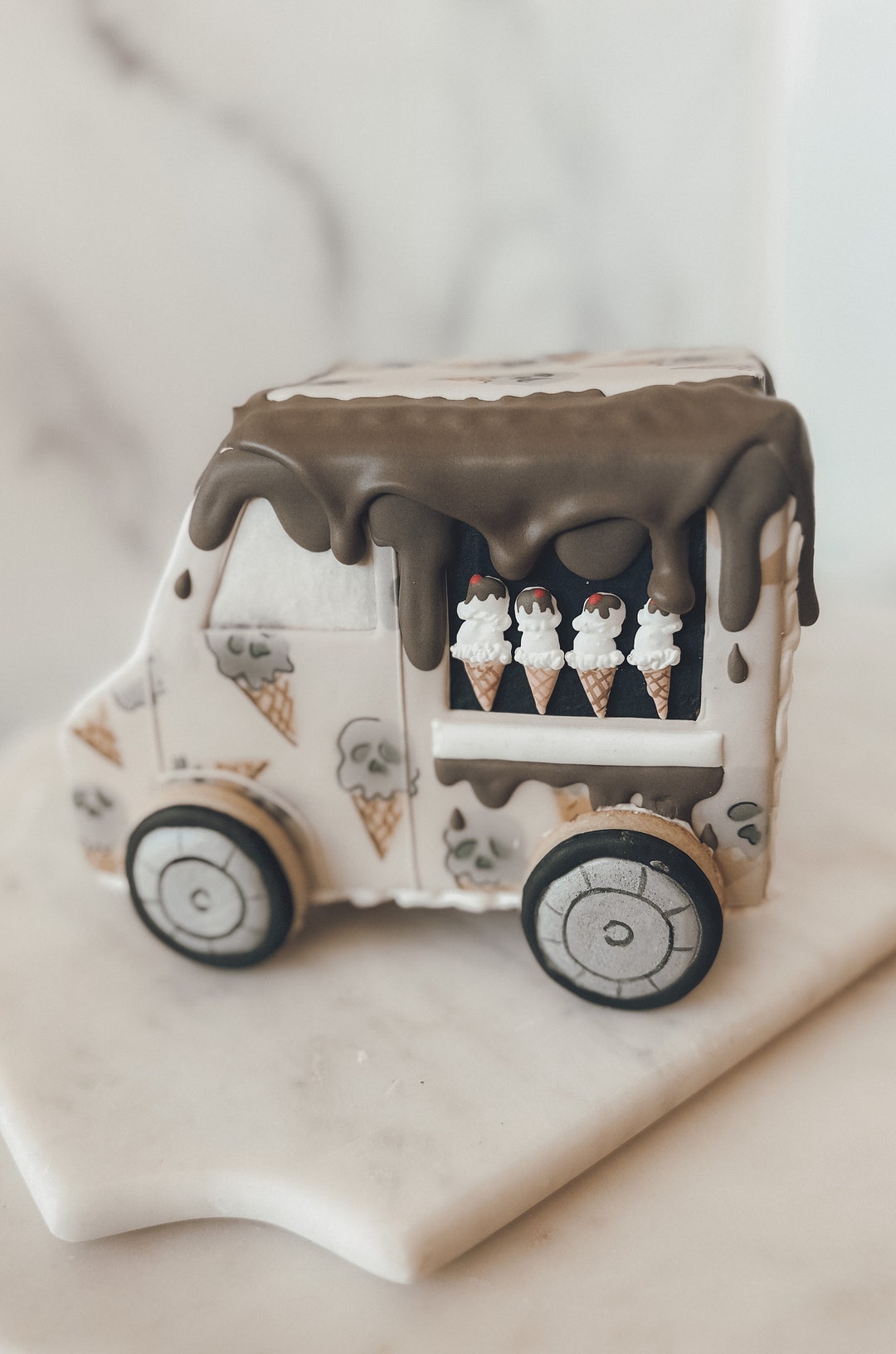3d I-scream Truck Cookie Cutter Set of 6 - Etsy