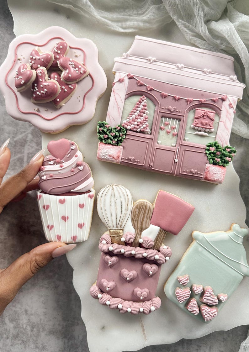 Sweet Bake Shop Cookie Cutter Set - Etsy