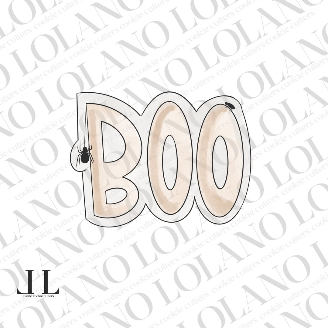 Boo / Halloween Cookie Cutter - Etsy