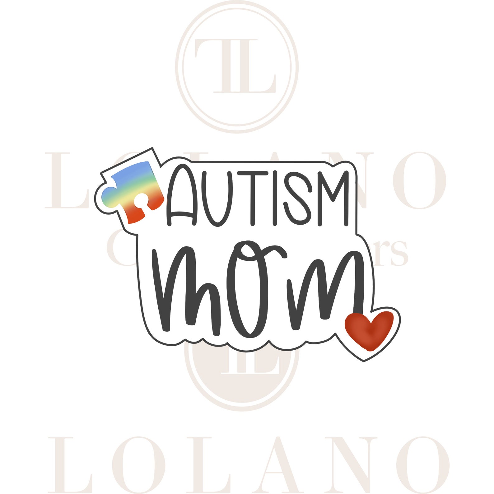 Autism Mom Cookie Cutter Set - Etsy