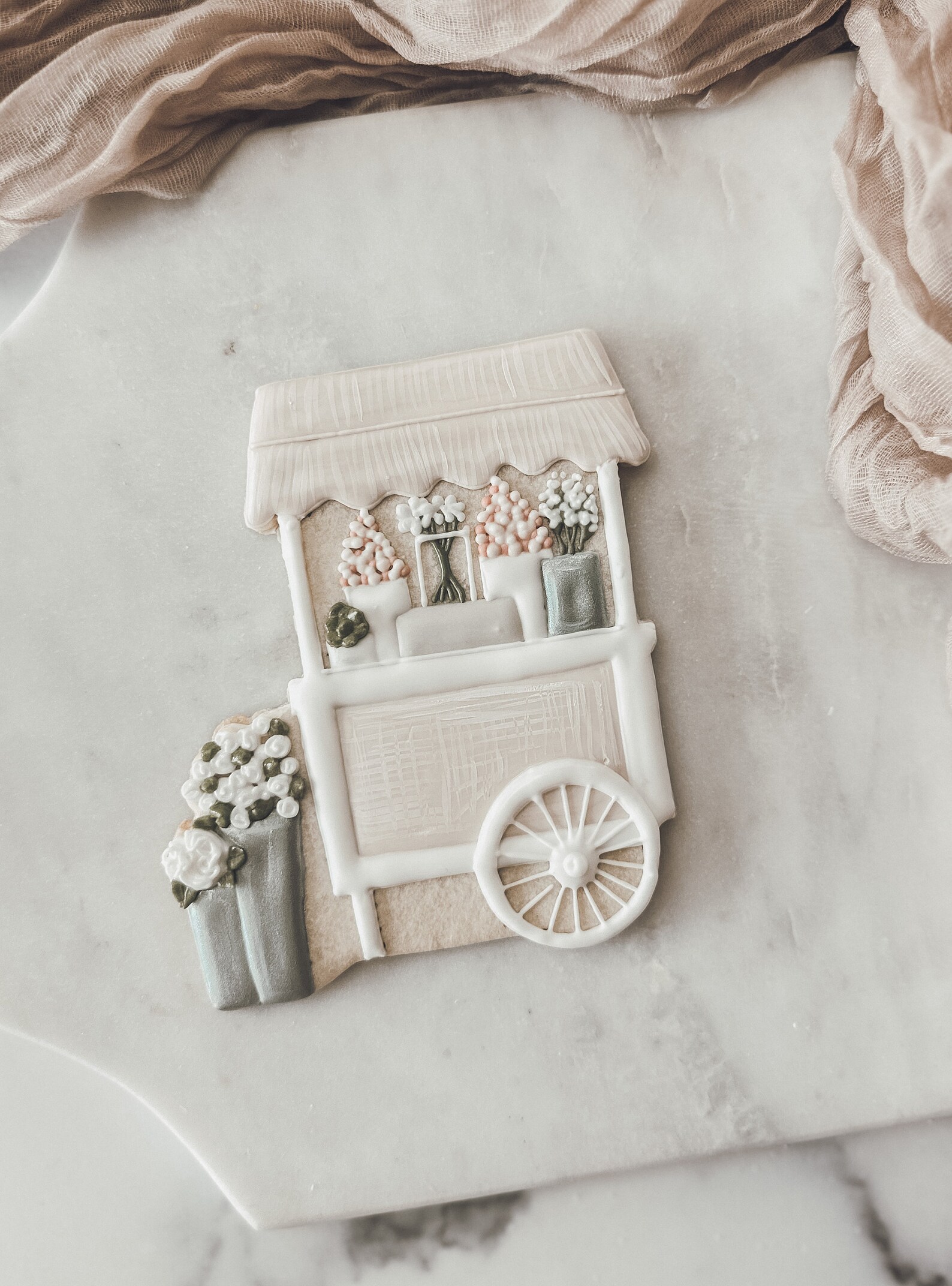 Spring Flower Cart Cookie Cutter - Etsy