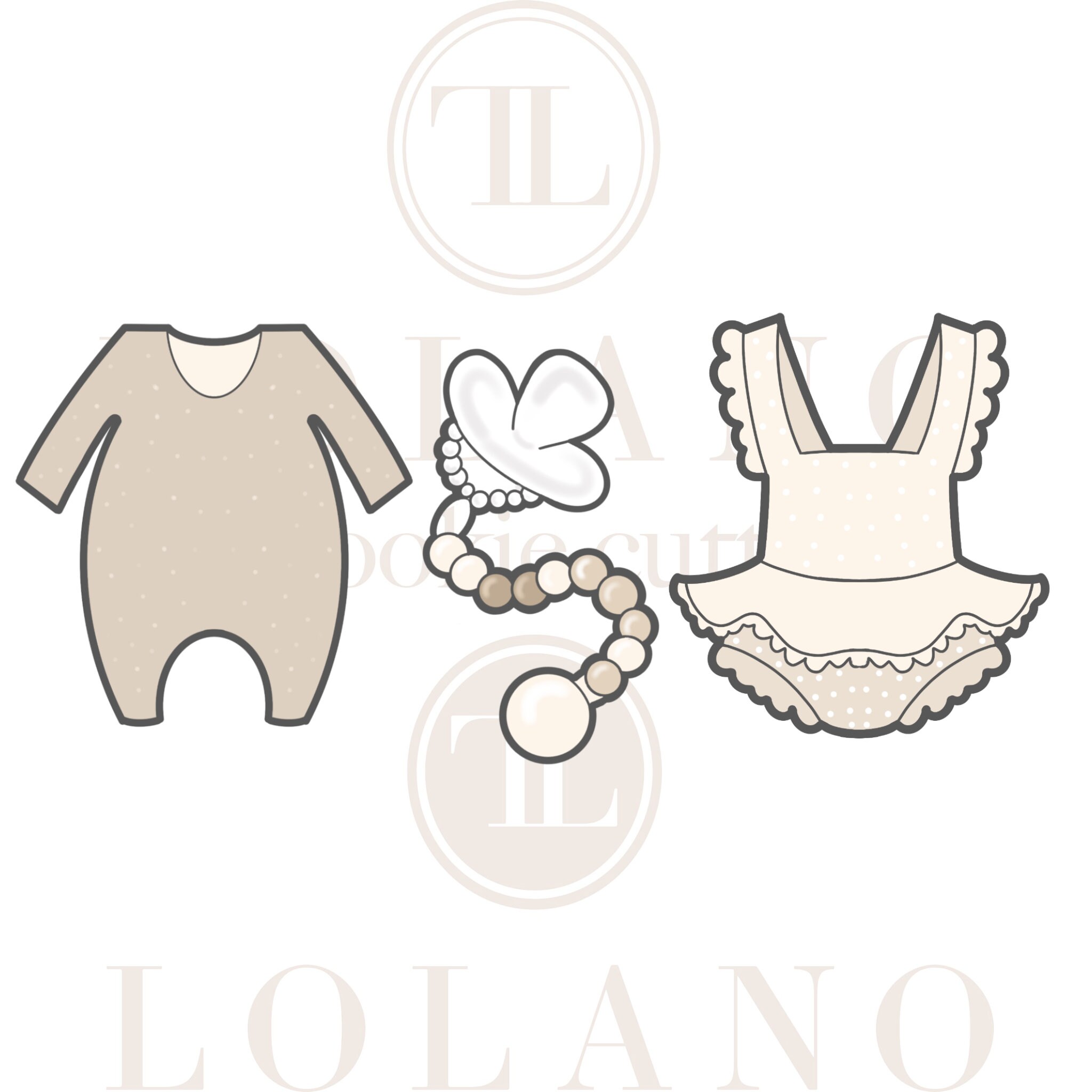 Cute Baby Clothes Cookie Cutters | Etsy