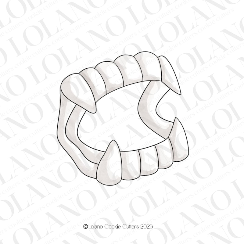 Vampire Teeth Svg - Etsy
