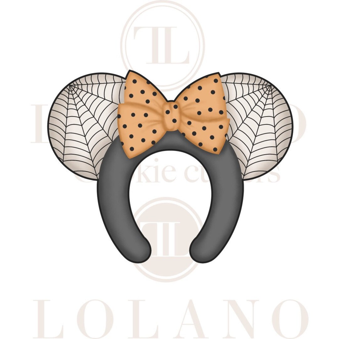 Halloween Mouse Ears Head Band Cookie Cutter - Etsy