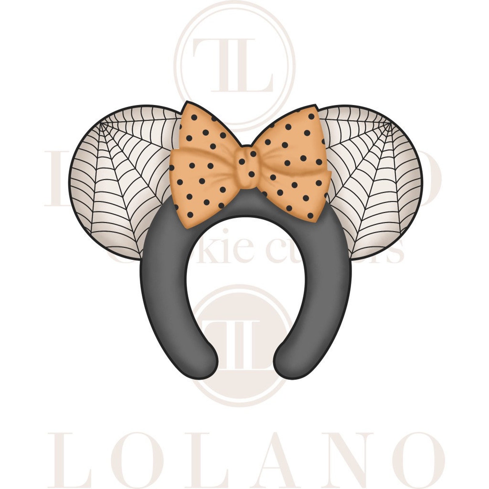 Halloween Mouse Ears Head Band Cookie Cutter - Etsy