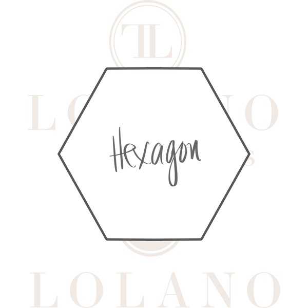 Hexagon Cookie - Etsy