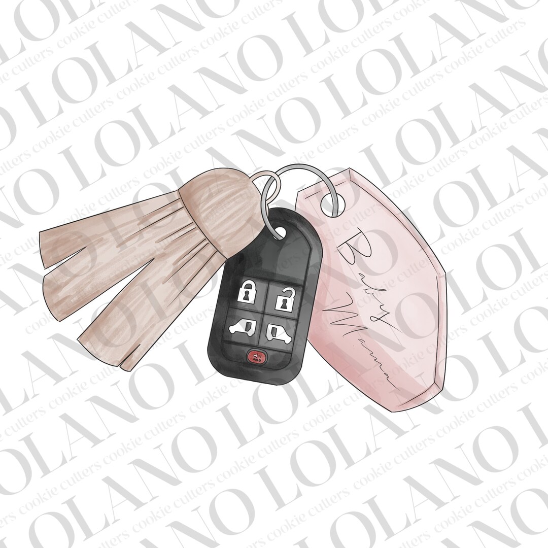 Mother’s Day Car Key Cookie Cutters - Etsy