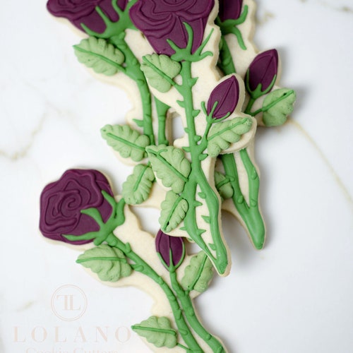 Rose Cookie Cutter - Etsy