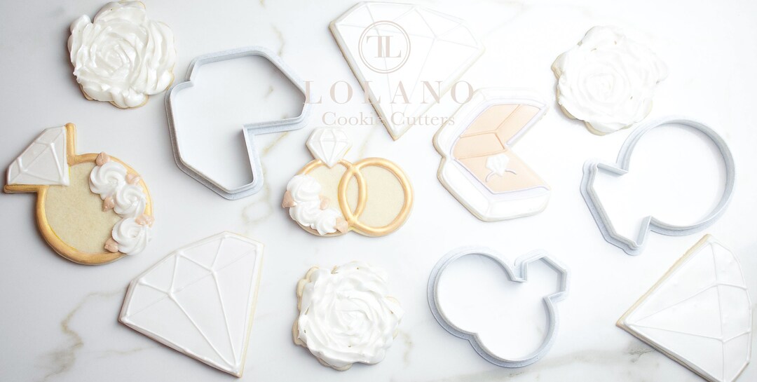 Wedding Ring Cookie Cutters - Etsy