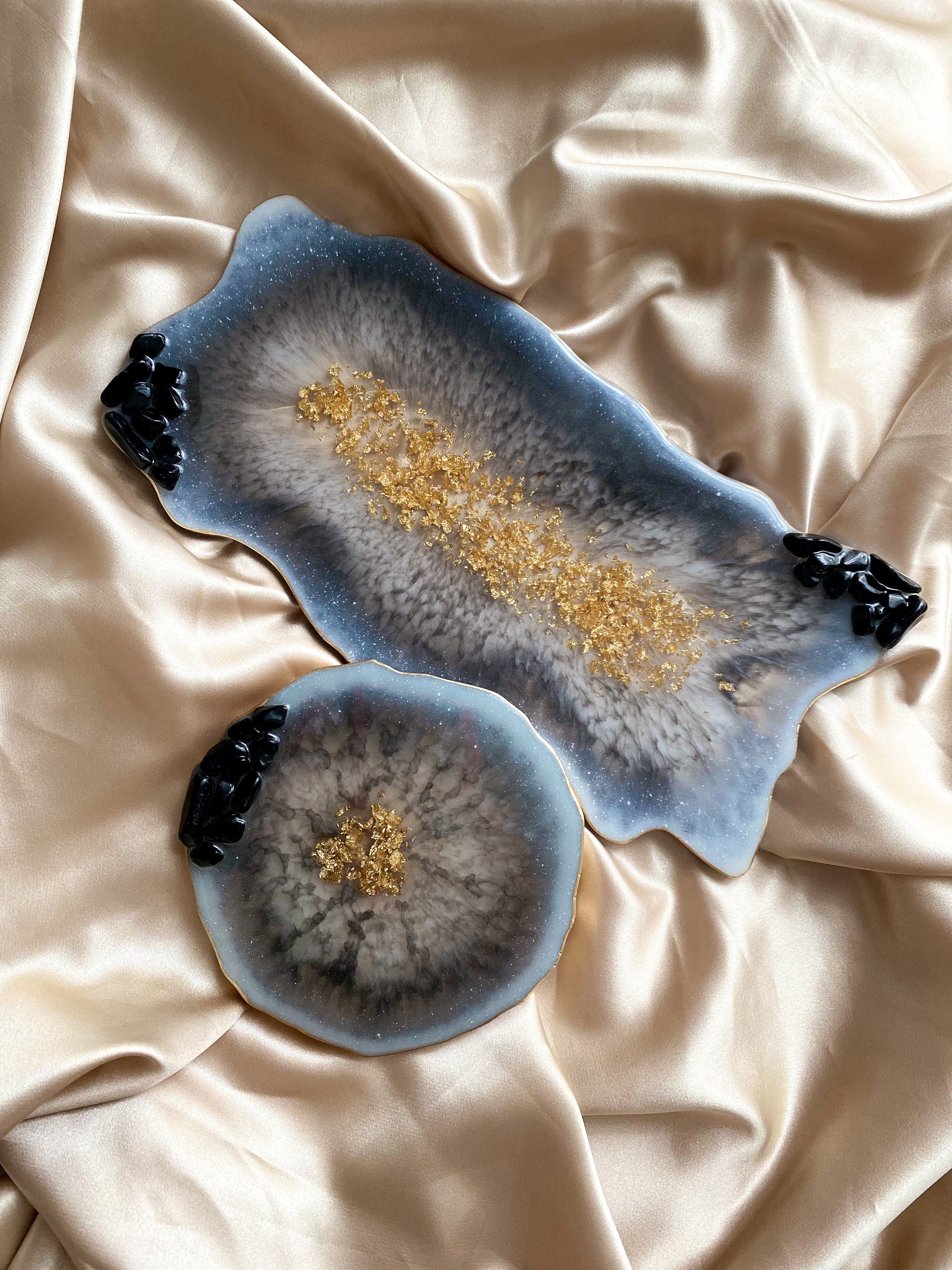 Holiday Present| Resin Tray| Resin Platter and Coaster| Bridal Gift ...