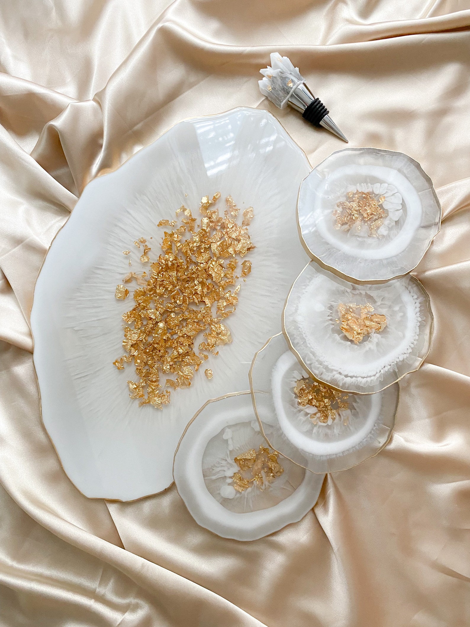 Dinnerware Sets| Resin Coasters | Resin Napkin Ring| Festive Dinner ...
