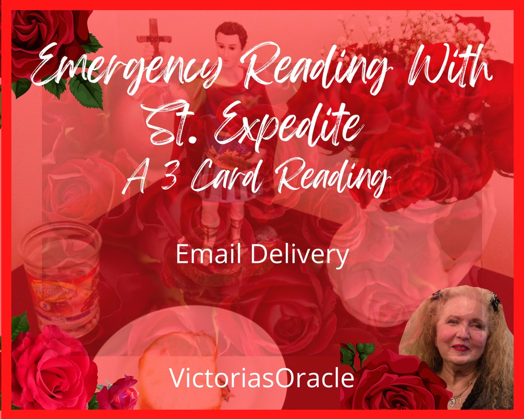 Emergency Reading With Saint Expedite A 3-card Reading, St Expedite ...