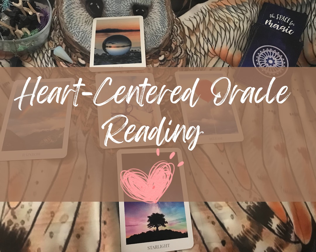 Heart Centered Oracle Card Reading: Space for Magic, Oracle Cards, Fast ...