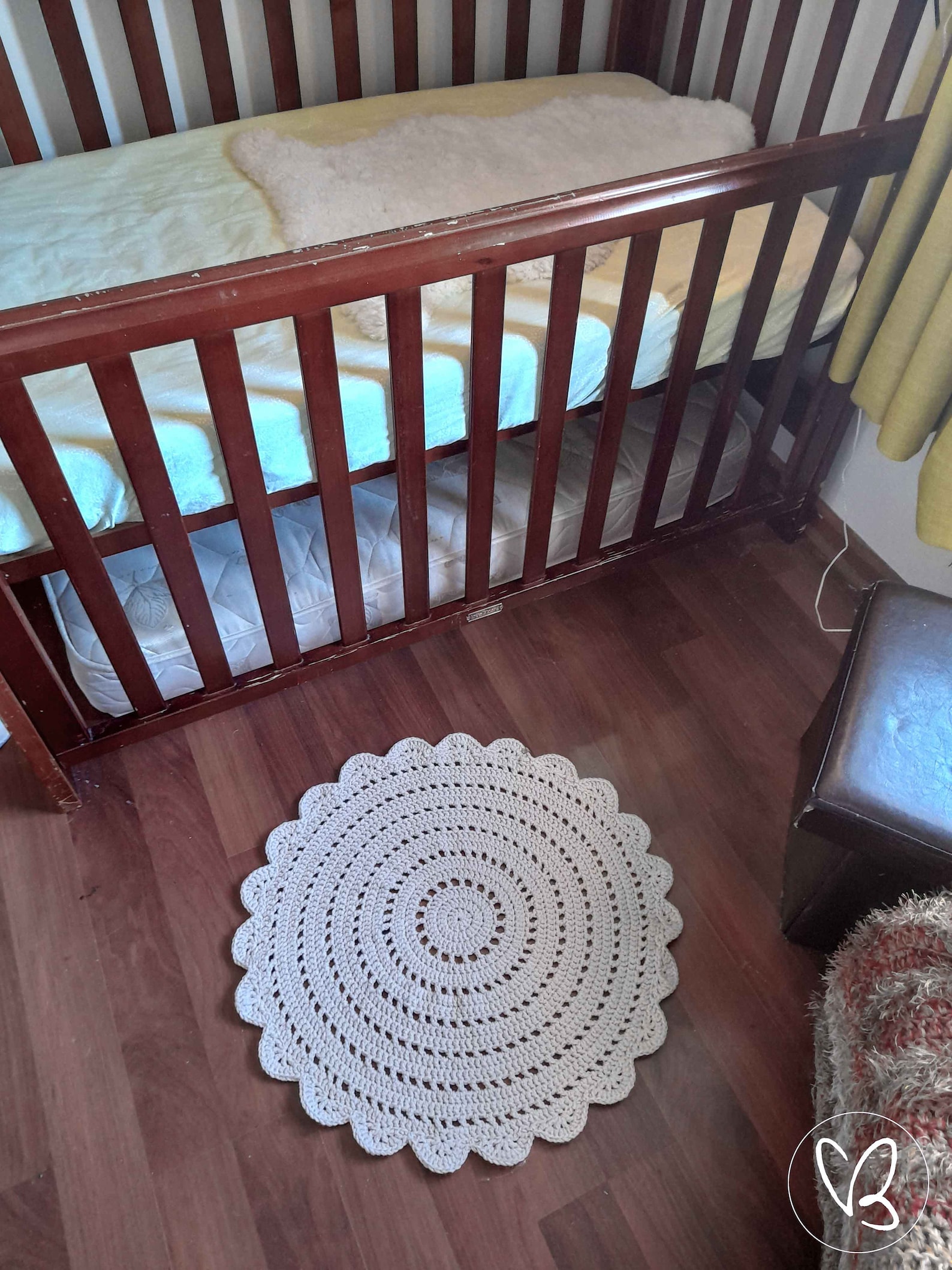 Crochet Floor Rug Mandala Rug Decorative Floor Rug Floor - Etsy