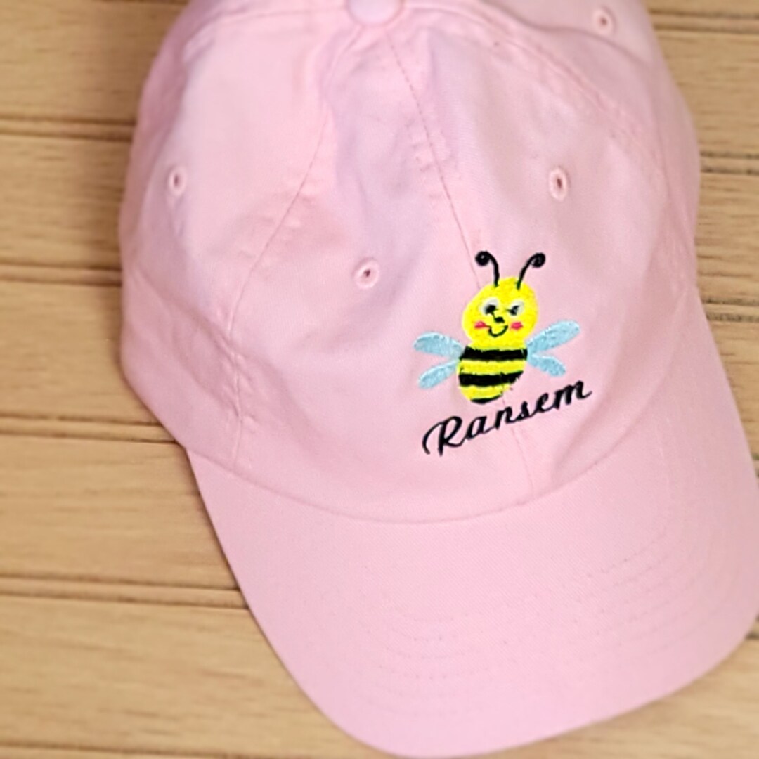 Custom Bumble Bee Cap - Baseball Hat for Infant Toddler - Youth Adult ...