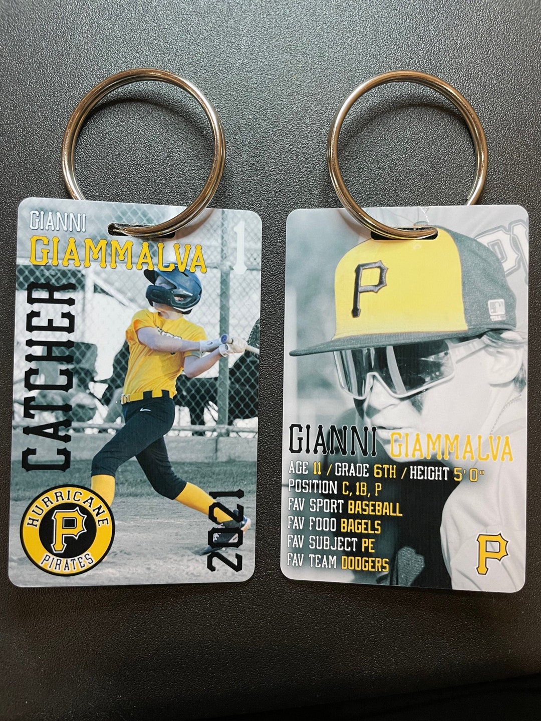 Baseball Tags, Bag Tag, Baseball Card, Trading Card, ID Tags, Sports ...