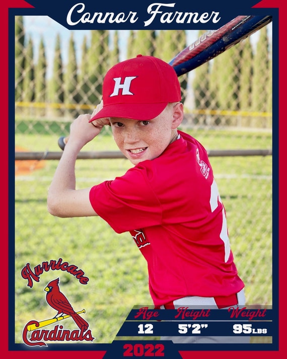 Custom Baseball Card | Etsy