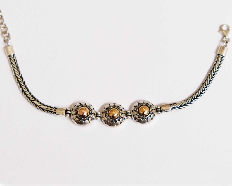 Bali Bracelet with Tulang Naga and Gold 18K Indonesian | Etsy