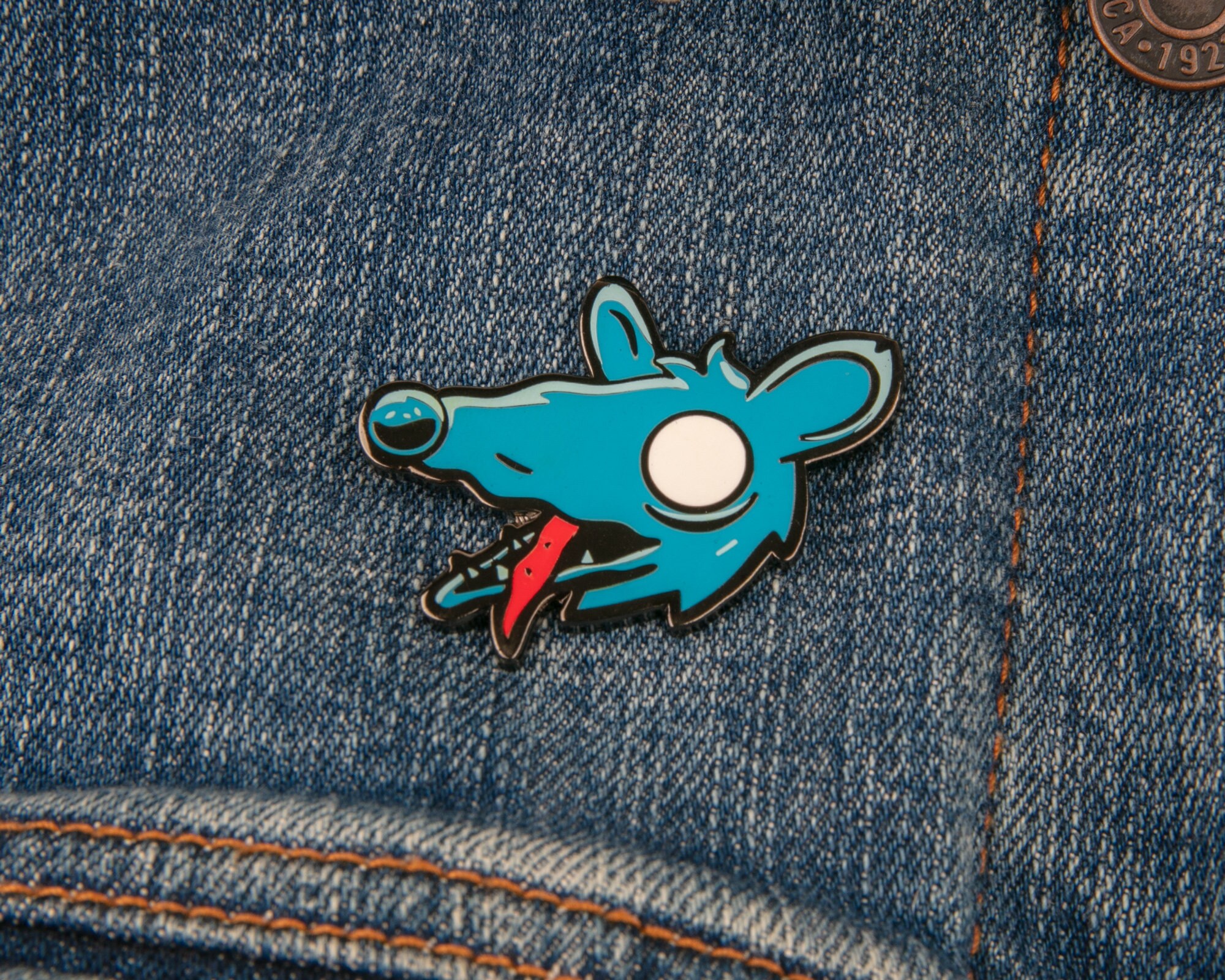 Garbage Can Critters Possum Enamel Pin Hard Enamel Pins | Etsy