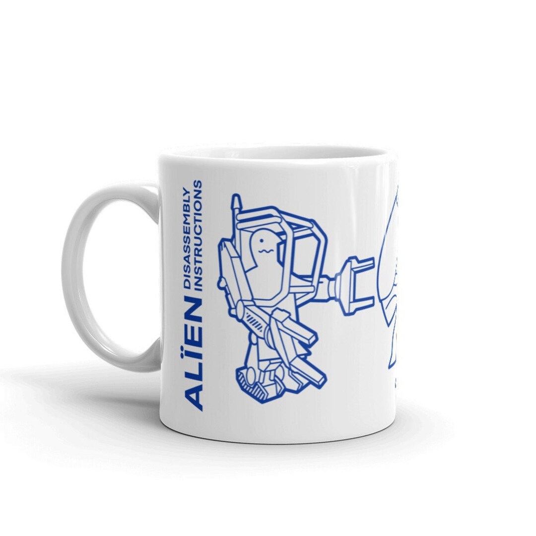 Alien Disassembly Mug | Coffee Mug | Alien Coffee Mug | Science Fiction ...