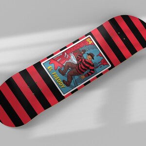 El Freddy Skateboard Deck | Nightmare on Elm Street Skate Deck ...