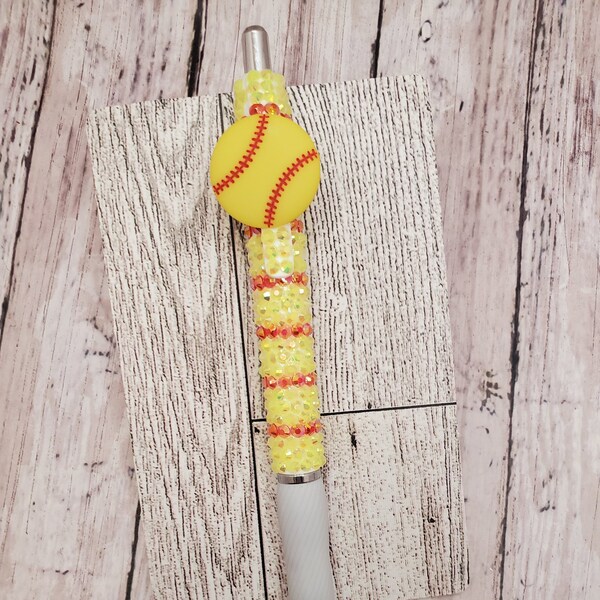 Softball Rhinestone - Etsy