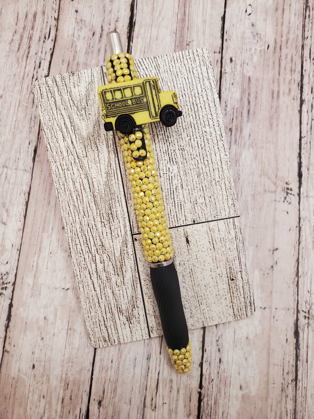Bus Driver Rhinestone Pen, School Bus Rhinestone Pen, Student ...