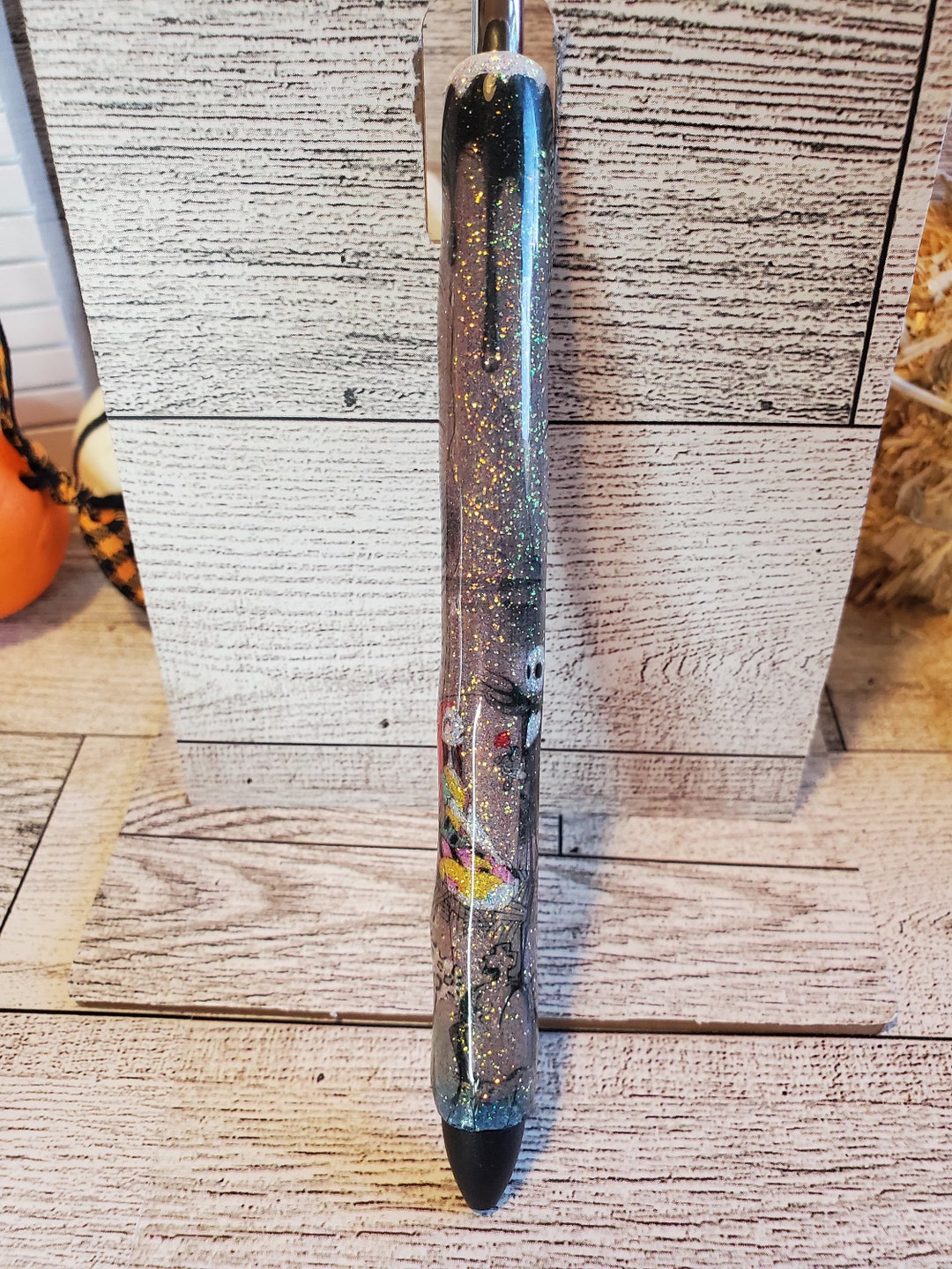 Halloween Pen; Custom Glitter Pen, Nightmare Pen, Jack Pen, Sally Pen ...
