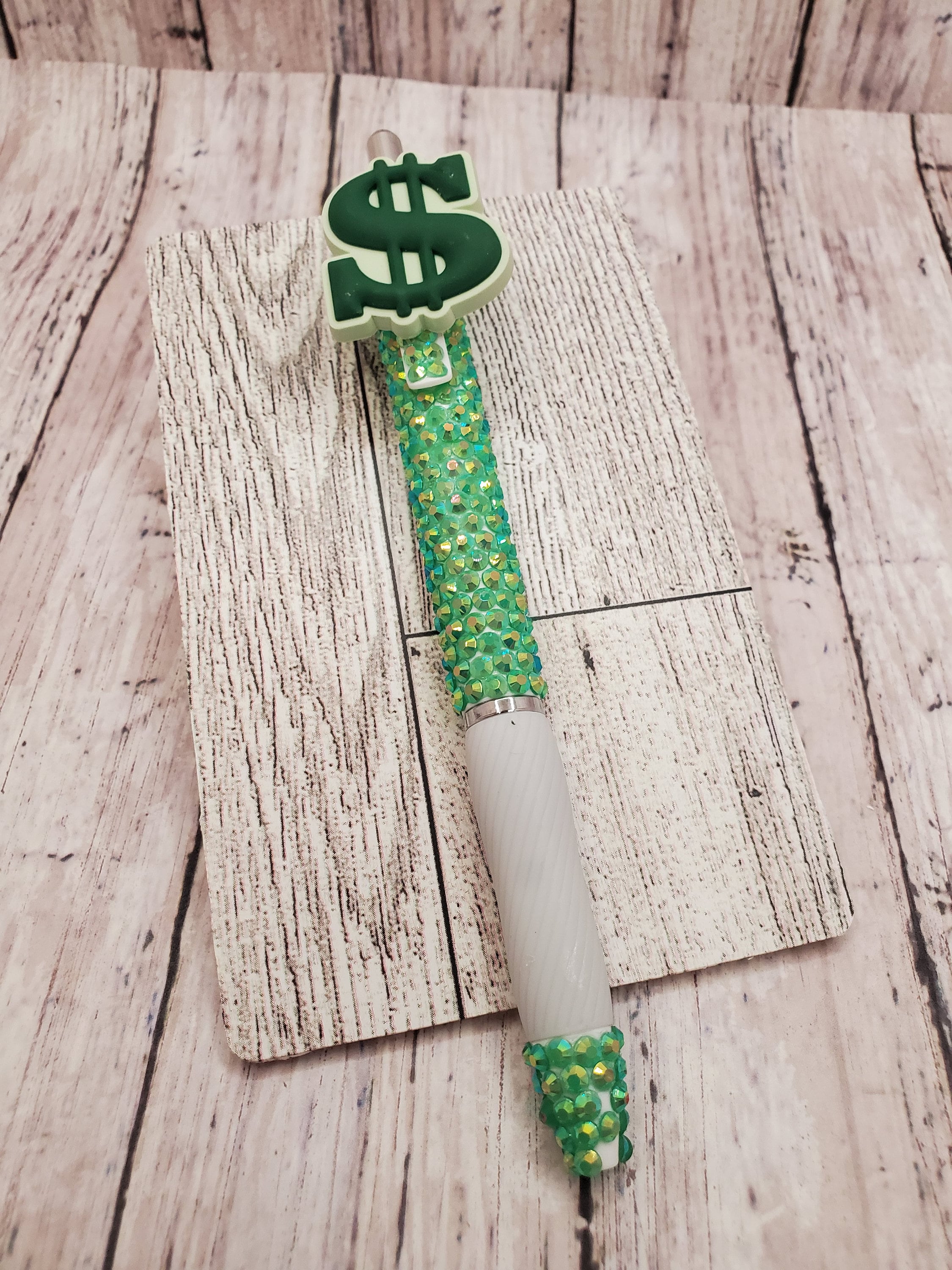Dollar Sign Rhinestone Pen, Dollar Sign Pen, Rhinestone Pen, Lucky ...
