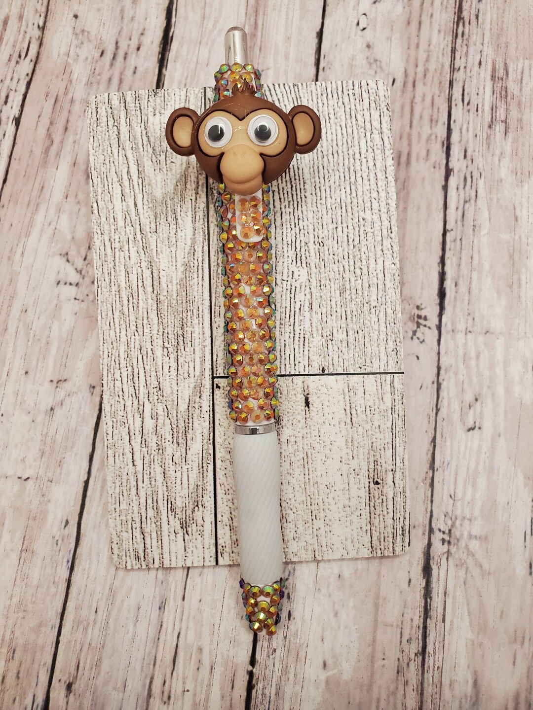 Monkey Rhinestone Pen, Zoo Animal Pen, Rhinestone Pen, Zoo Animal ...