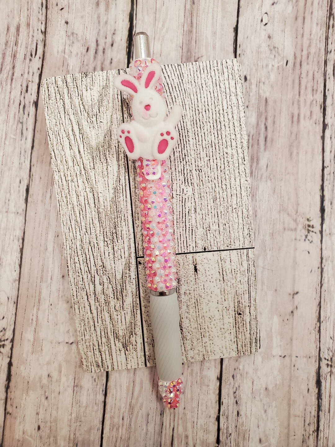 Easter Bunny Rhinestone Pen, Easter Pen, Rhinestone Pen, Bunny ...