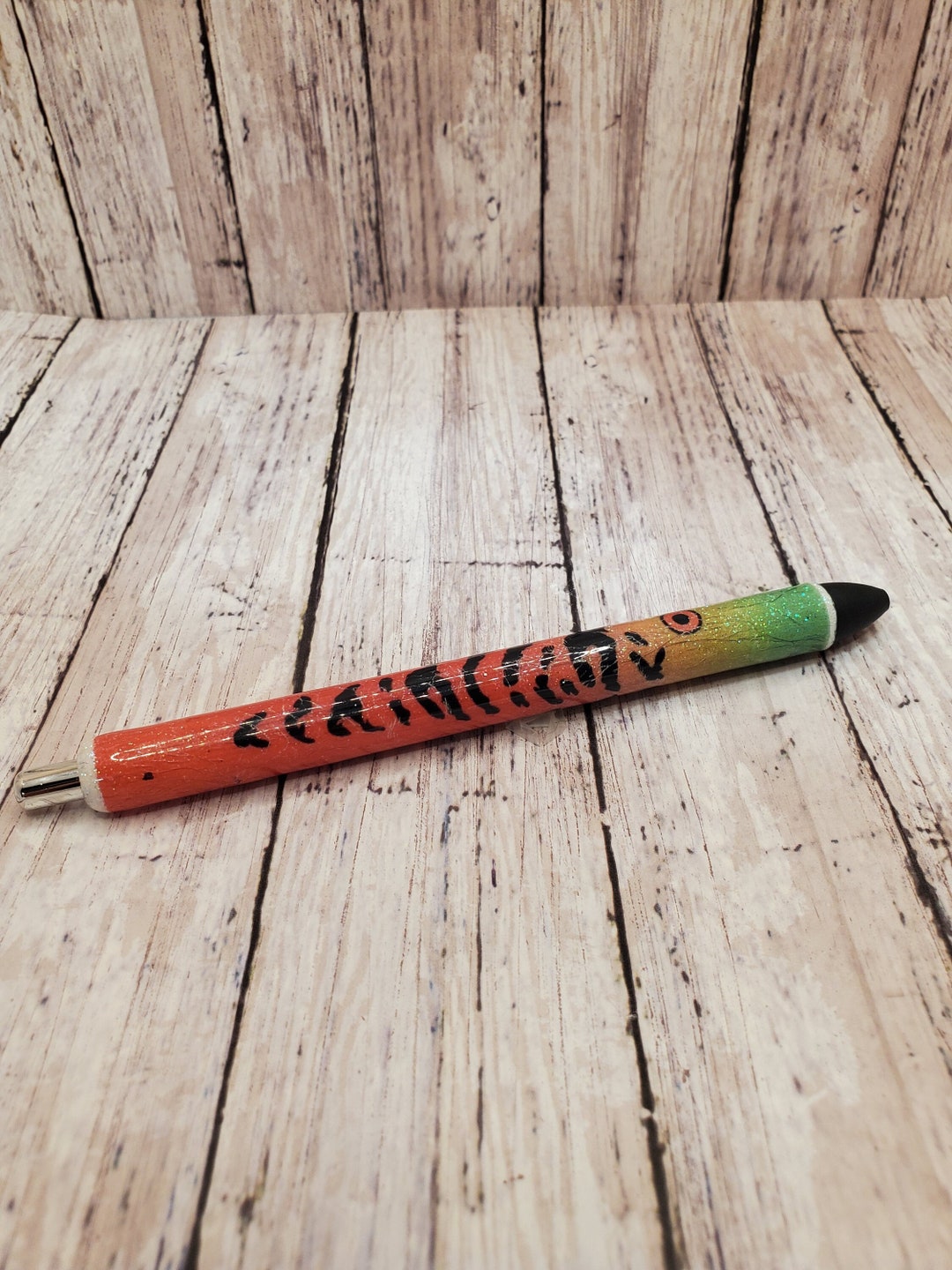 Fishing Lure Glitter Pen: Custom Handmade Gel Pen - Etsy