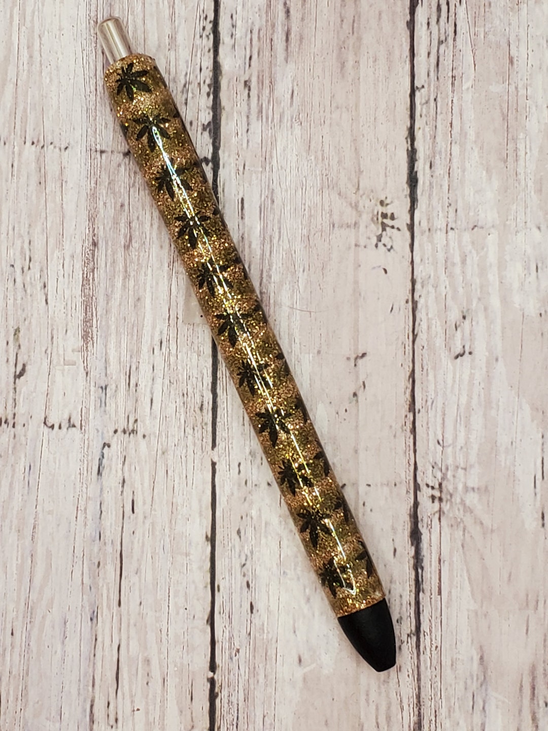 Glitter Marijuana Pen; Custom Glitter Pen - Etsy