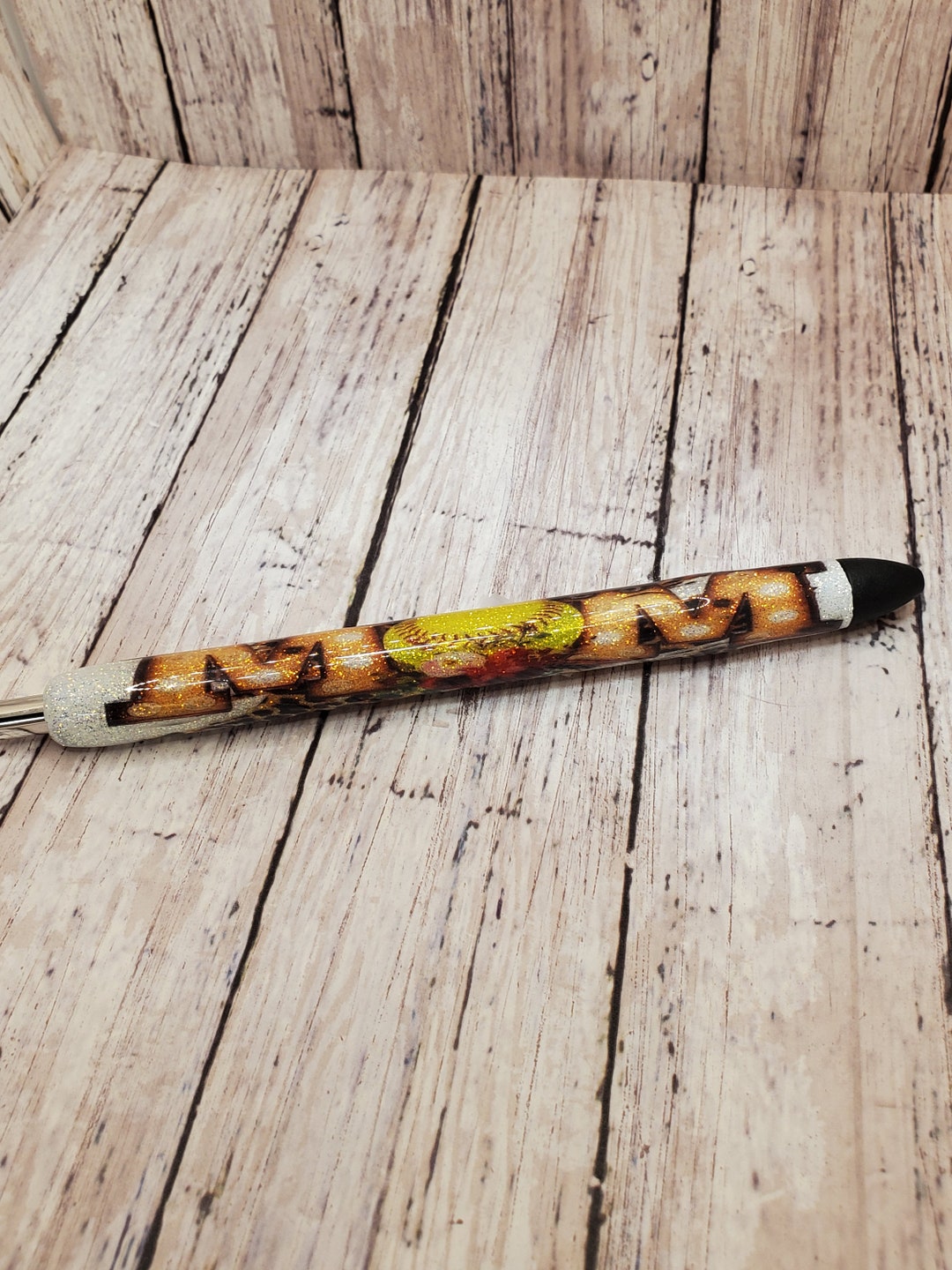 Baseball Mom Glitter Gel Pen: Refillable Ink Joy Pen - Etsy