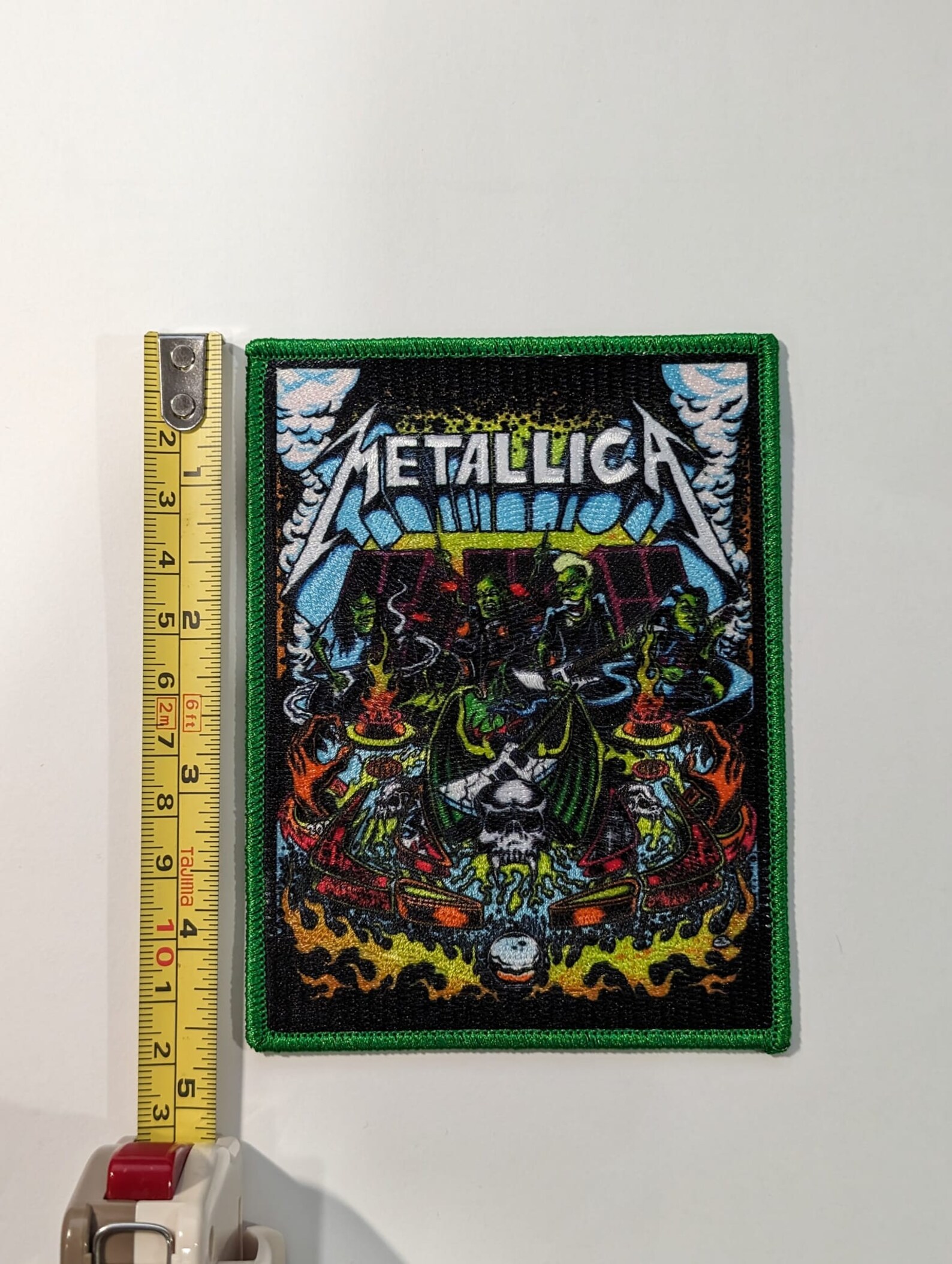 Metallica 'pinball' Dirty Donny Premium Iron-on Sew-on Woven Patch in ...