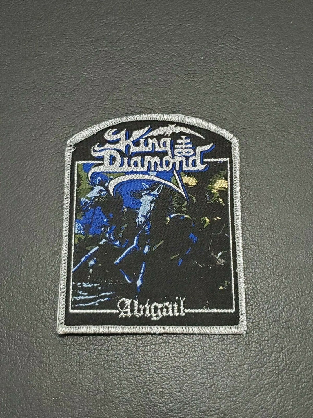 King Diamond 'abigail' Silver Patch - Metallic Band Emblem, Heavy Metal ...