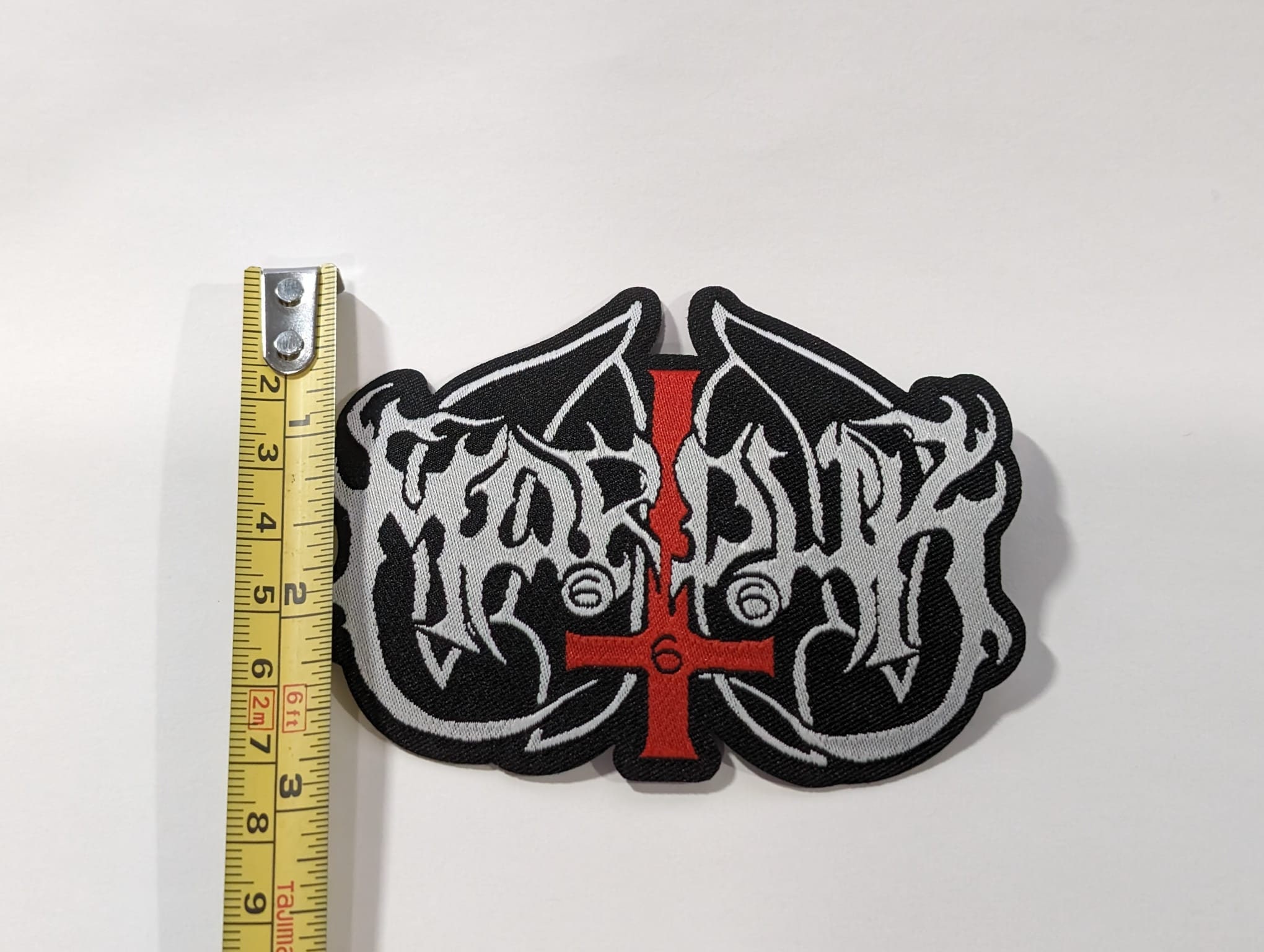 MARDUK - Logo Laser Cutout Patch - Woven Black Metal Emblem, Band Fan ...