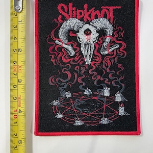 Slipknot Premium Art Woven Patches - Heavy Metal Band Emblem, Fan Collectible, Rock Music Arts ...