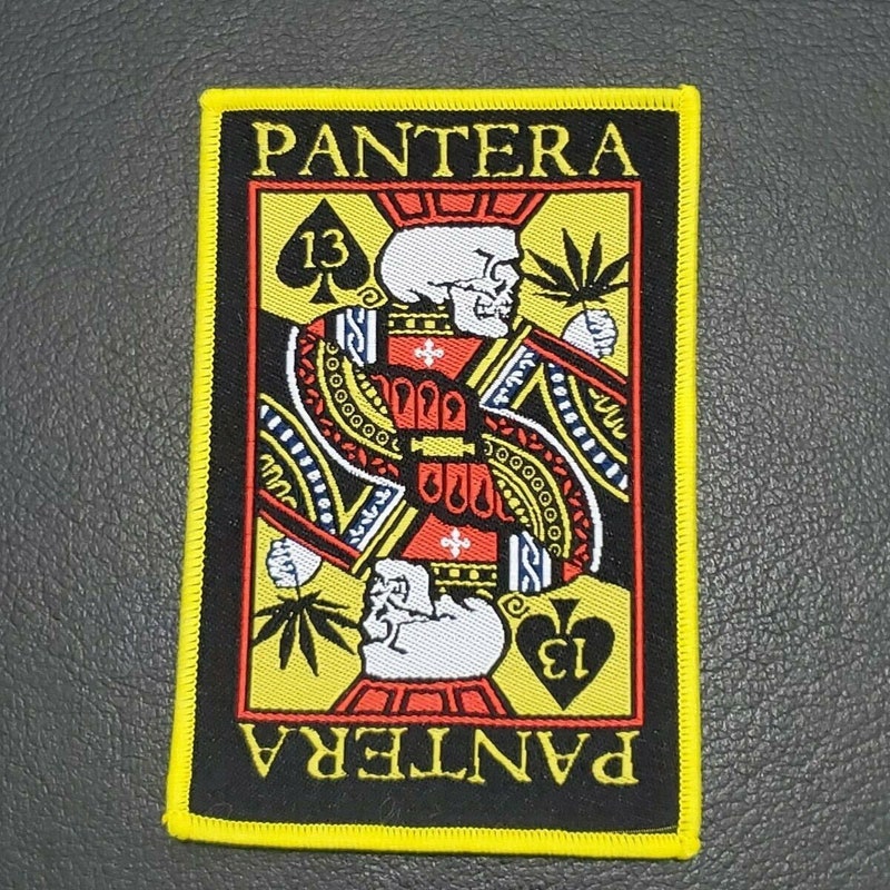 Heavy Metal Patch Pantera - Etsy